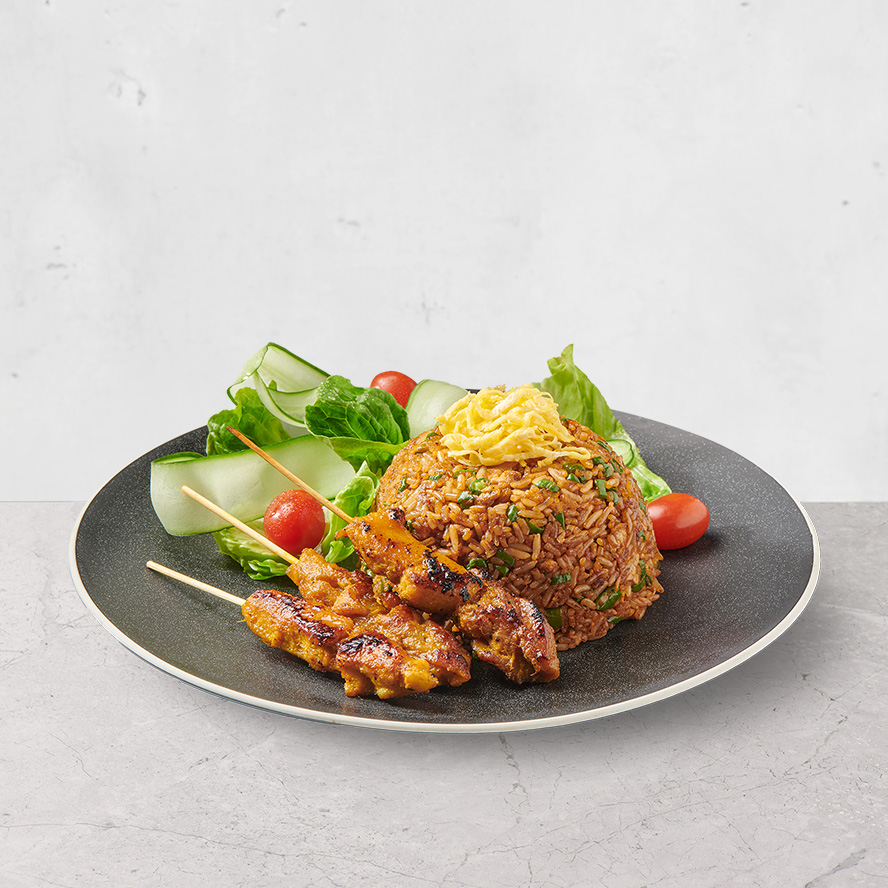 Vegetarian Fried Rice Satay Secret Recipe at Hilda Lefebre blog