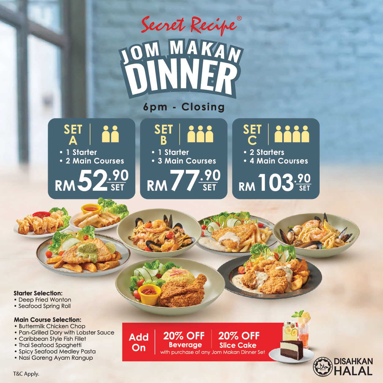Latest News & Promotion | Secret Recipe Malaysia