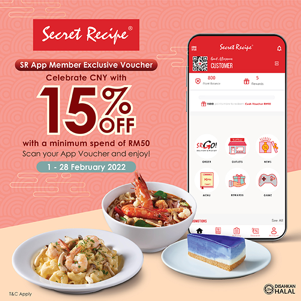 Latest News & Promotion | Secret Recipe Malaysia