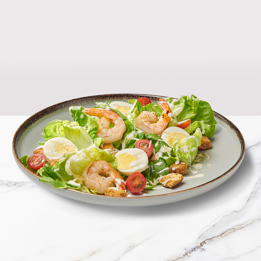 Order Caesar Salad with Shrimp Online for Delivery | Secret Recipe