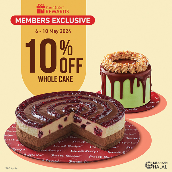 Latest News & Promotion | Secret Recipe Malaysia