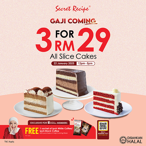 Shop Cakes Online at the Best Cake Cafe in Malaysia | Secret Recipe