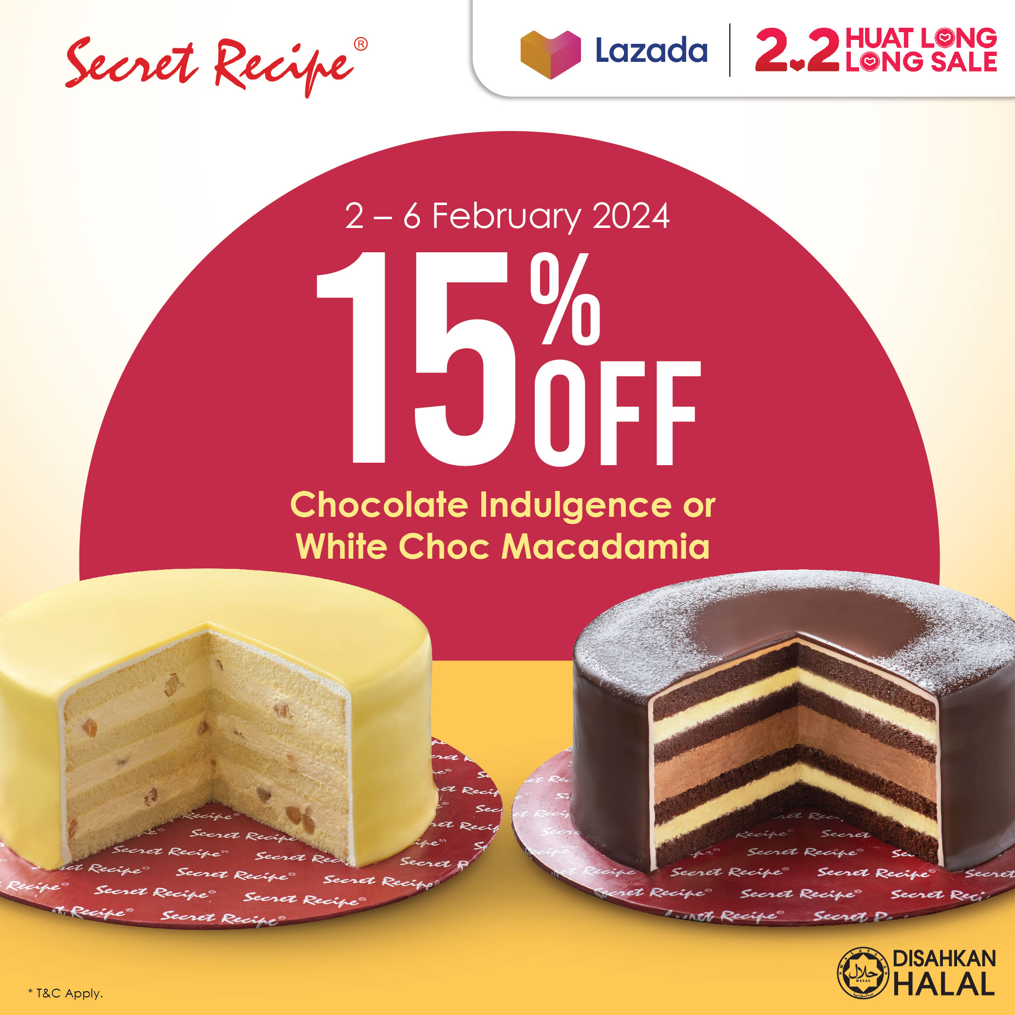 Shop Cakes Online at the Best Cake Cafe in Malaysia | Secret Recipe