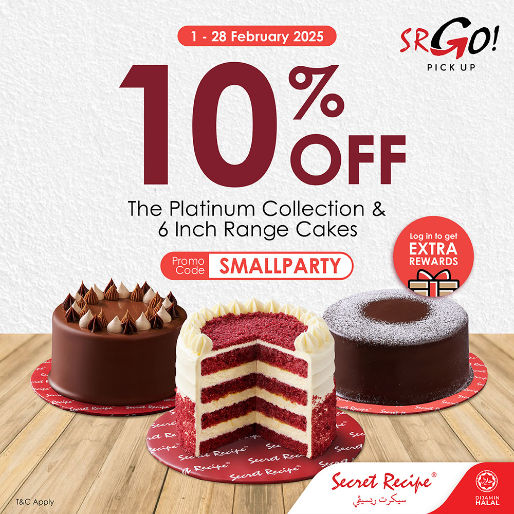 Shop Cakes Online at the Best Cake Cafe in Malaysia | Secret Recipe