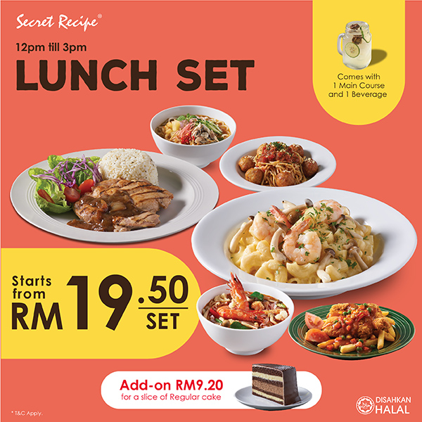 Latest News & Promotion | Secret Recipe Malaysia