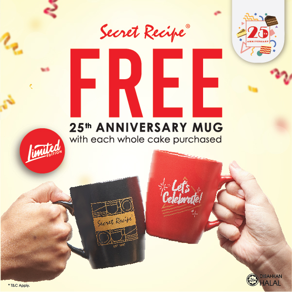 Latest News & Promotion | Secret Recipe Malaysia